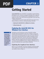 Lesson 1 - Autocad User Interface | PDF | Auto Cad | Computer Aided Design
