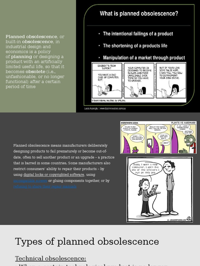 Planned Obsolescence, or | PDF