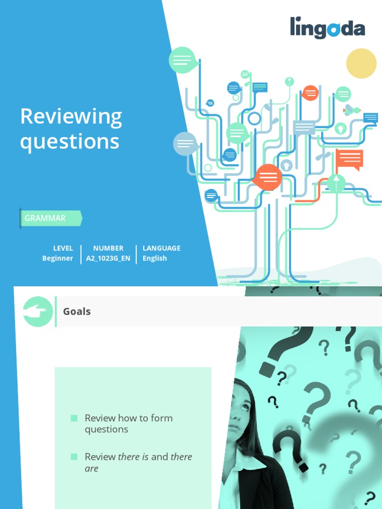 Reviewing Questions: Grammar | Download Free PDF | Question | Plural