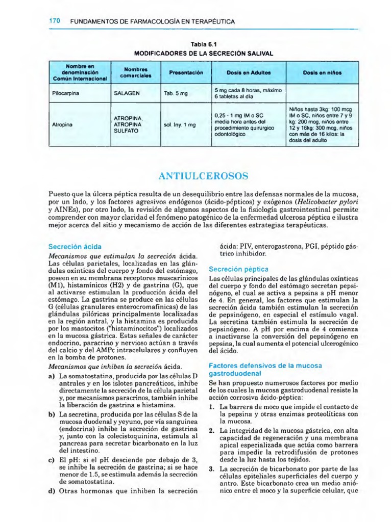 Antiulcerosos Ocr PDF | PDF | Droga anti-inflamatoria libre de ...