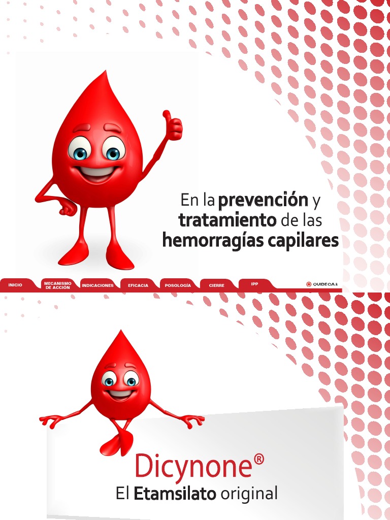 Dicynone | PDF | Hemostasia | Tratamientos médicos