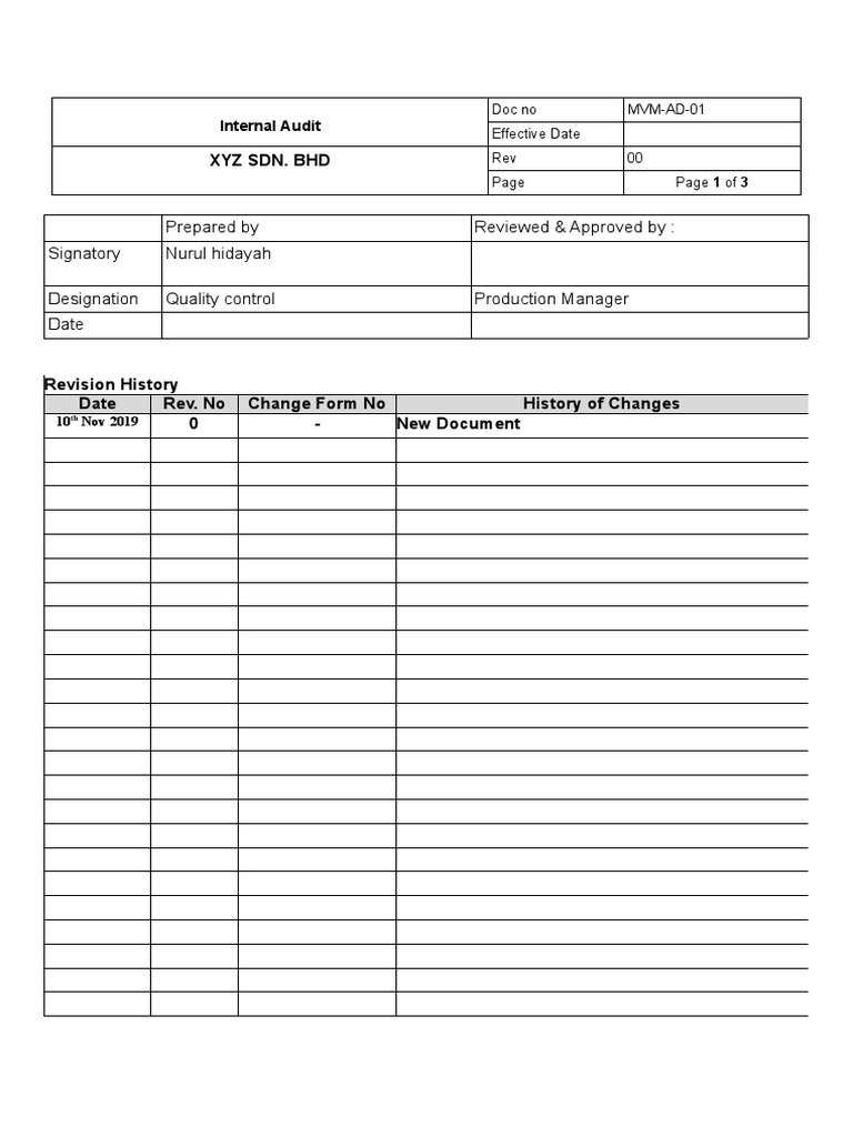 Internal Audit | PDF | Internal Audit | Hazard Analysis And Critical ...