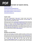 Metallum | PDF | Heavy Metal Music | Rock Music