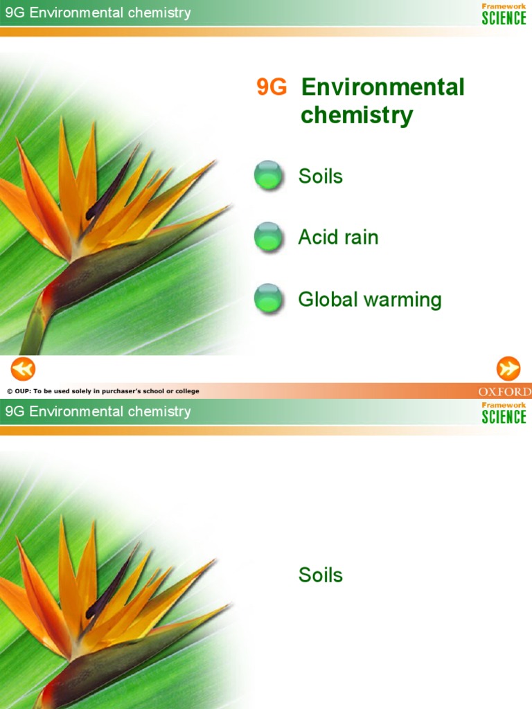 9G Environmental Chemistry | PDF | Greenhouse Effect | Greenhouse Gas
