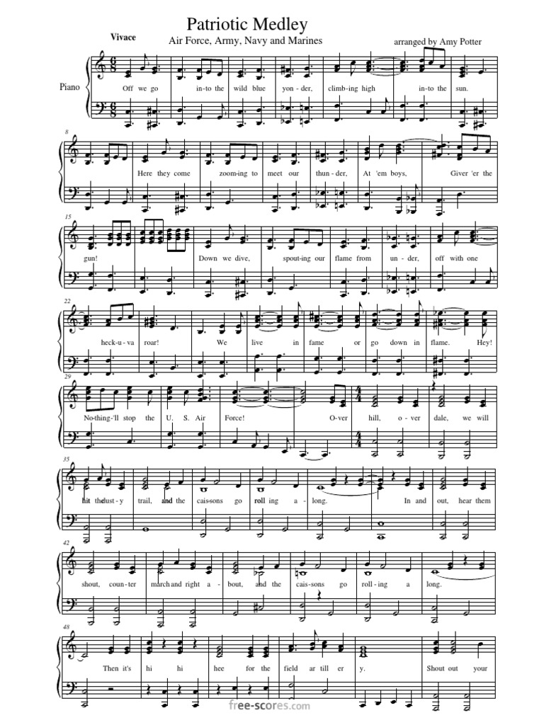 Patriotic Medley PDF | PDF