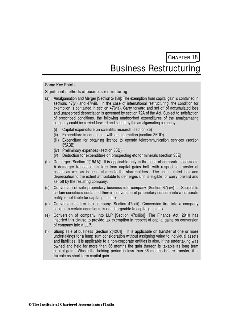 21760sm DTL Pmfinalnew cp18 | PDF | Capital Gains Tax | Book Value