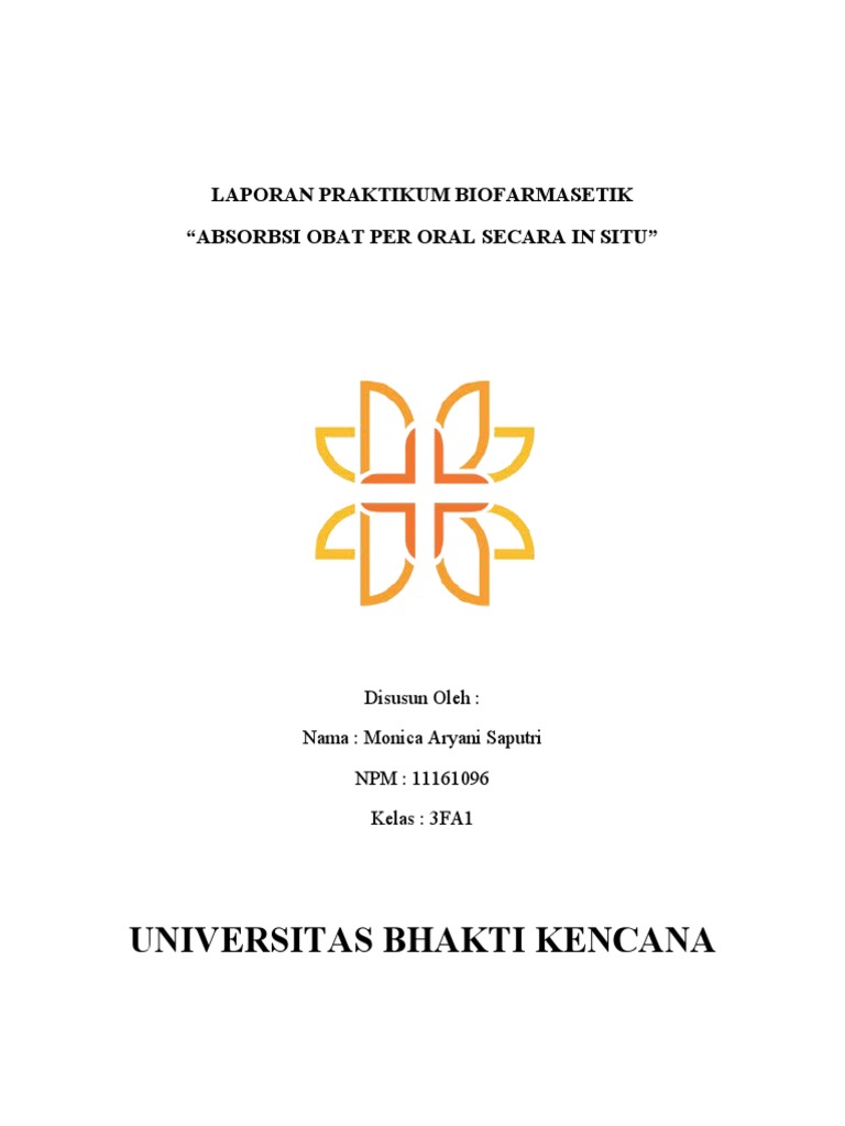 Absorbsi Obat Per Oral | PDF