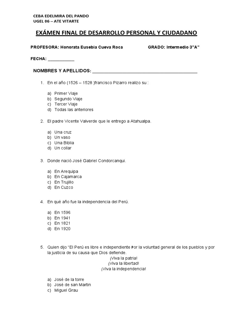 Exámen Final de Comunicación | PDF | Ciencias sociales | Viajes y turismo
