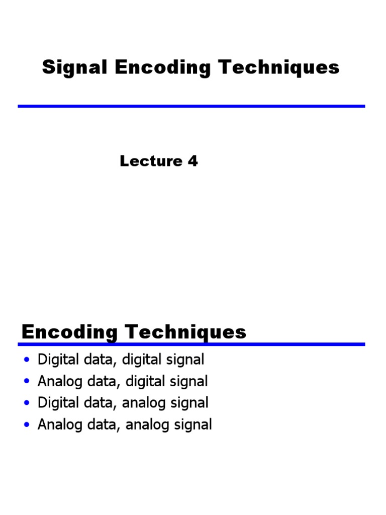 Lecture 4 | PDF | Digital Signal | Signal Processing