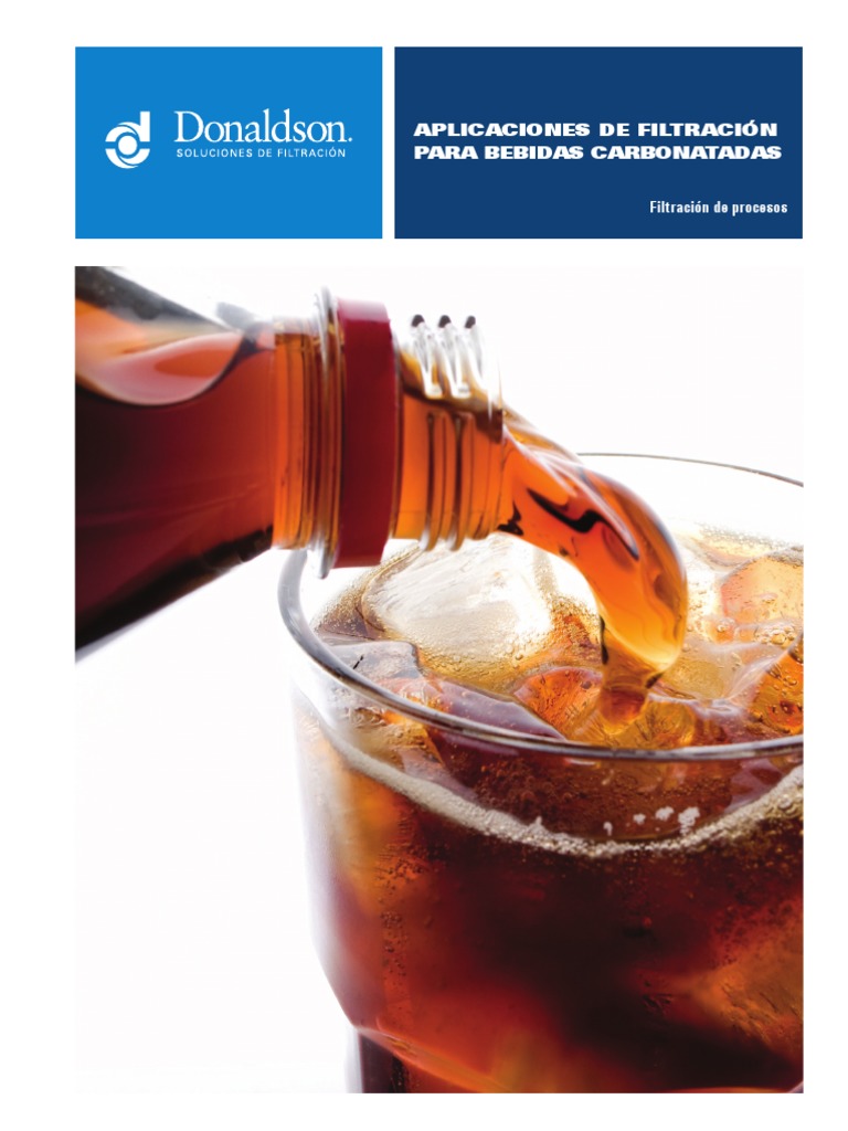Bebidas Carbonatadas | PDF | Filtración | Dióxido de carbono