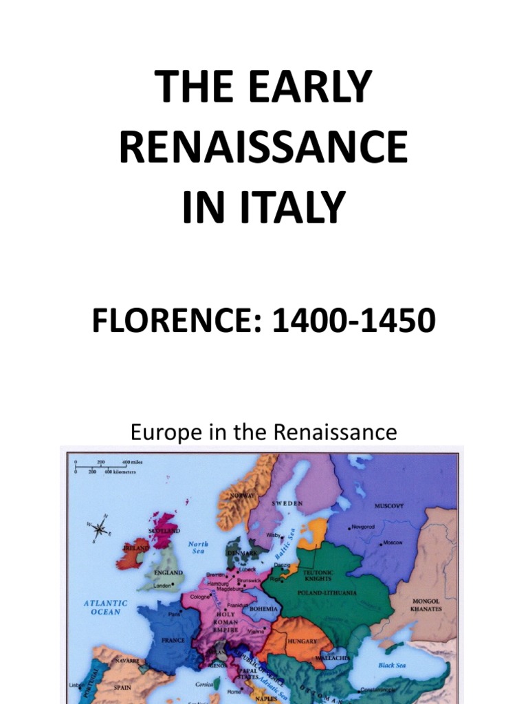 01 - EarlyRenaissance Florence1400 1450 Rev7a | PDF | Florence ...