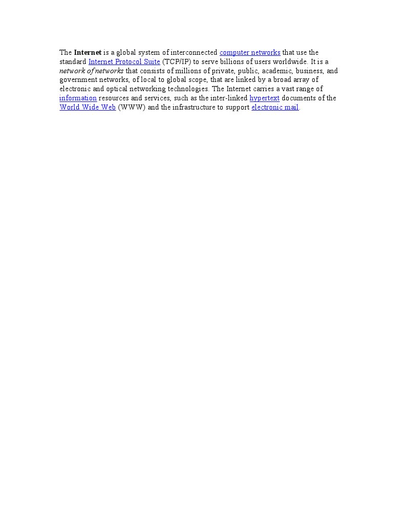 Overview of the Global Internet System | PDF | Business | Computers