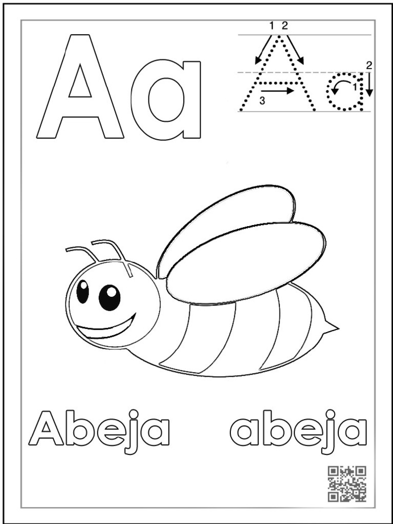 Abecedario de Animales para Colorear | PDF