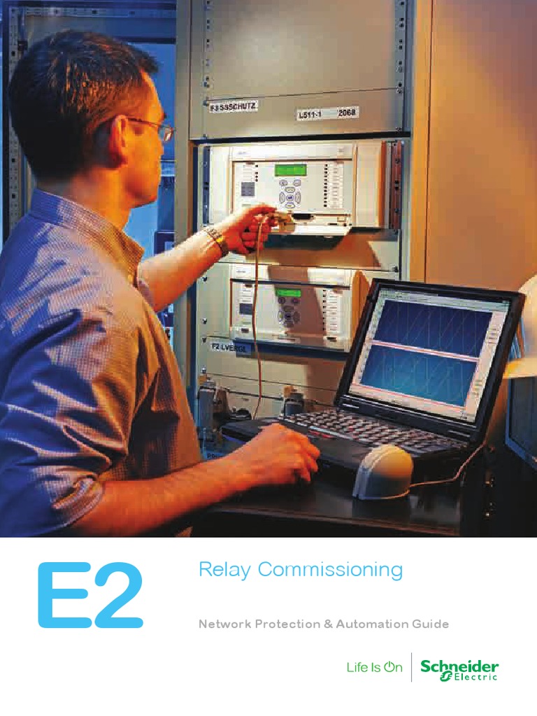 E2 Relay Commissioning | PDF | Relay | Transformer