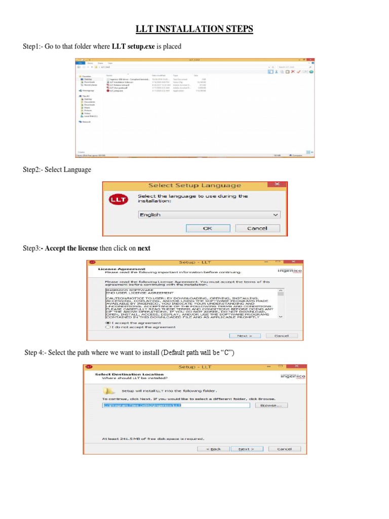 LLT Installation Steps PDF | PDF | Computers