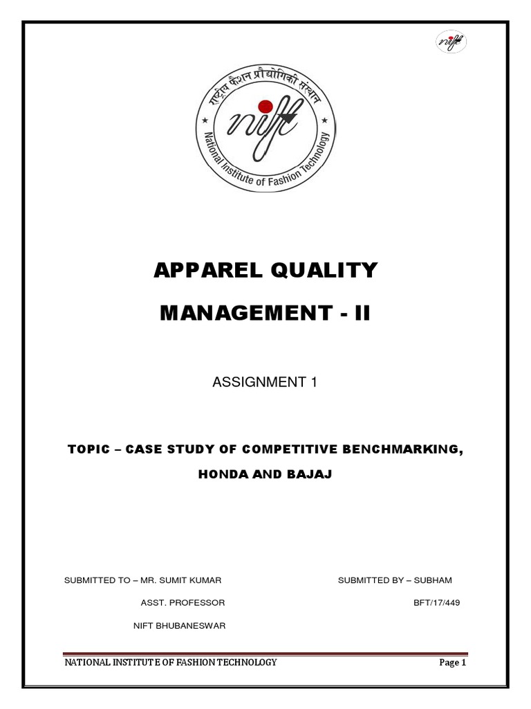 Benchmarking of HONDA AND BAJAJ | PDF | Motorcycle | Benchmarking