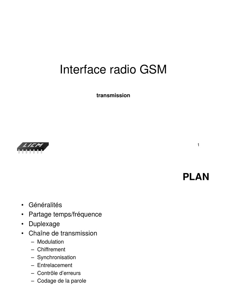 2 - Interface Radio GSM | PDF