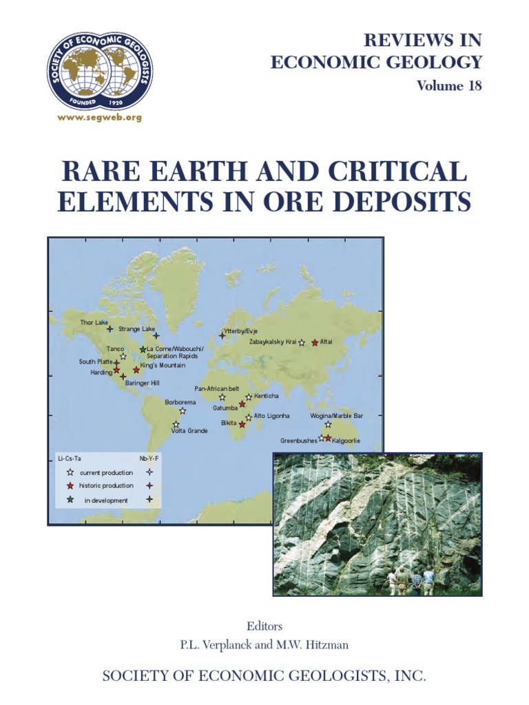 Indice - REE - Ore Deposit | PDF | Geology | Economic Geology