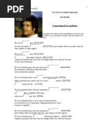 Joe Dassin Et Si Tu Nexistais Pas | PDF