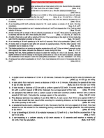 Class IX Ch. Laws of Motion Assertion & Reasoning Question | PDF | Force | Newton's Laws Of Motion