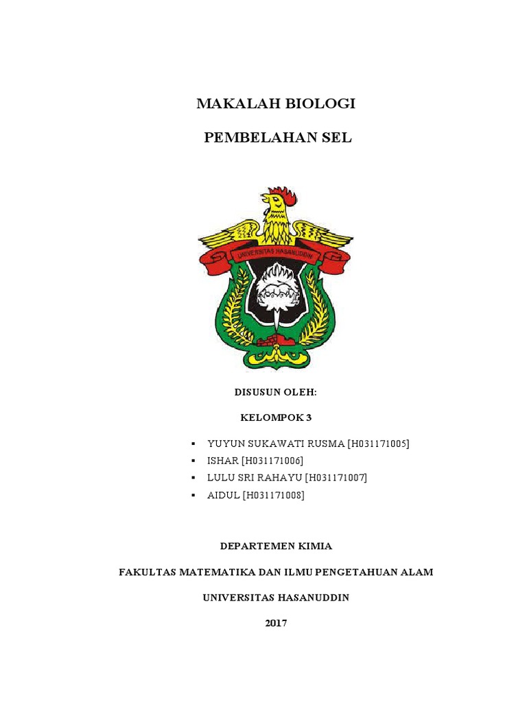 Makalah Pembelahan Sel | PDF