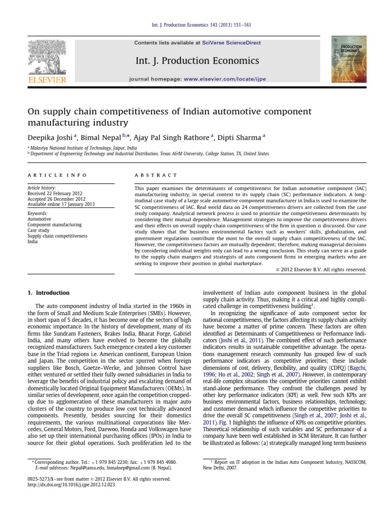 Scm1 PDF | PDF | Supply Chain Management | Supply Chain
