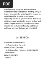 Sabbath School Promotional Talk | PDF