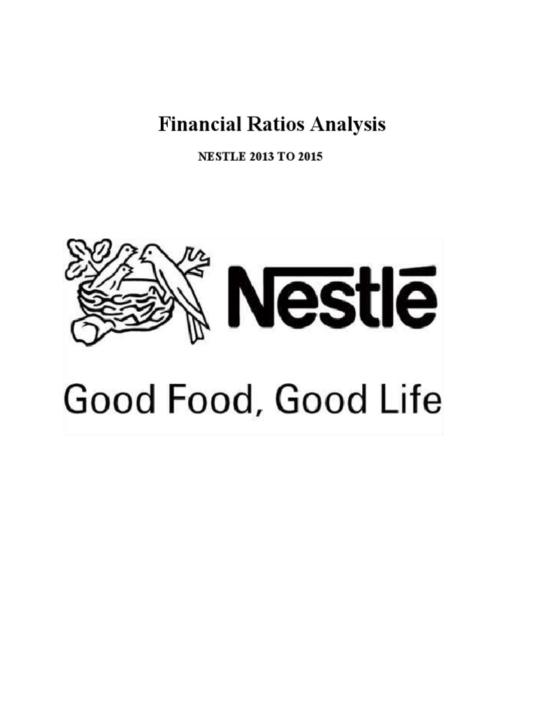 Financial Ratios Analysis: NESTLE 2013 TO 2015 | PDF | Gross Margin ...