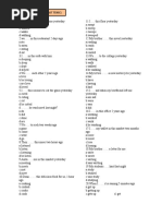 Present Simple Error Correction - Grammar Worksheet | PDF | Linguistics
