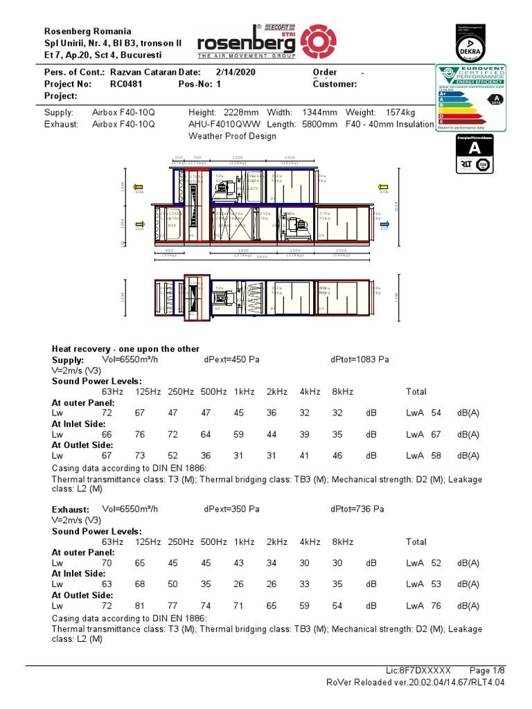 FT Ahu-02 | PDF | Humidity | Engineering Thermodynamics