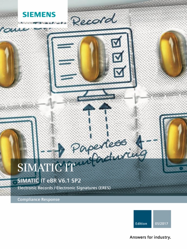 Eres Annex 11 Eu GMP Siemens | PDF | Records Management | Databases