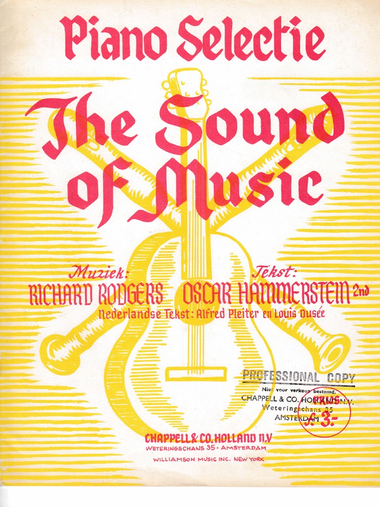 The Sound of Music - Piano Selectie (Nederlandse Tekst) - 1950) | PDF