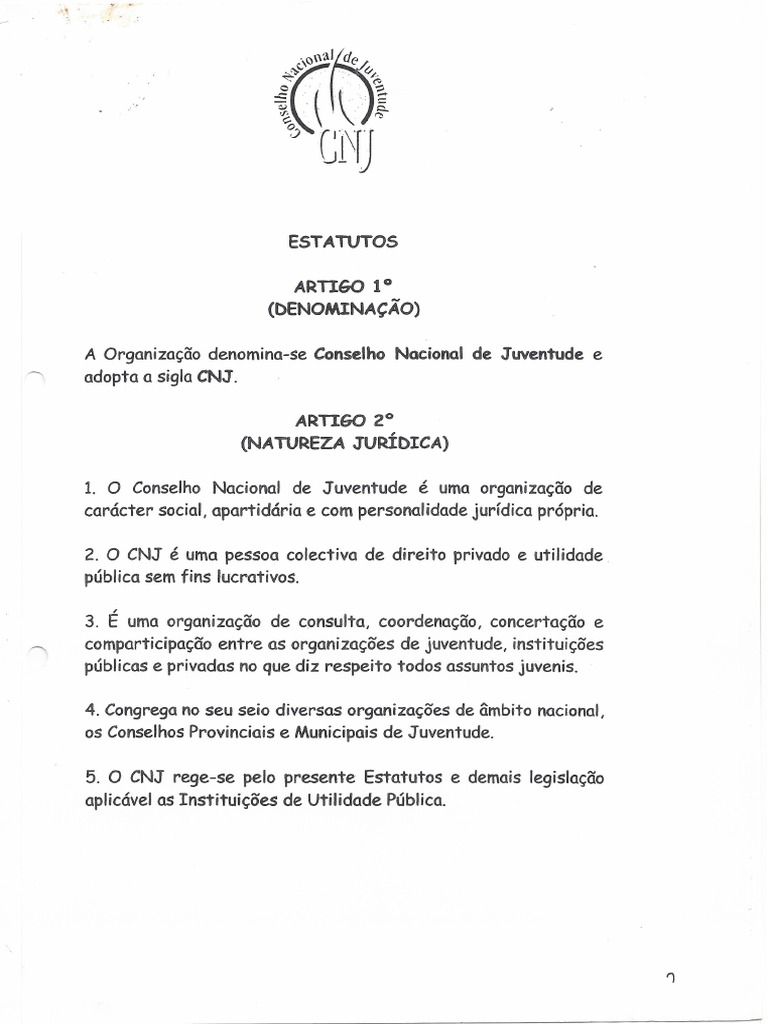 Estatutos Do Organico Do CNJ Angola | PDF