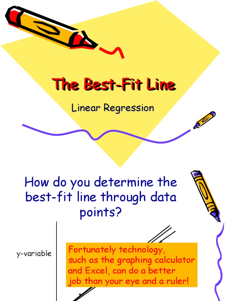 Best Fit Line | PDF | Regression Analysis | Statistical Inference