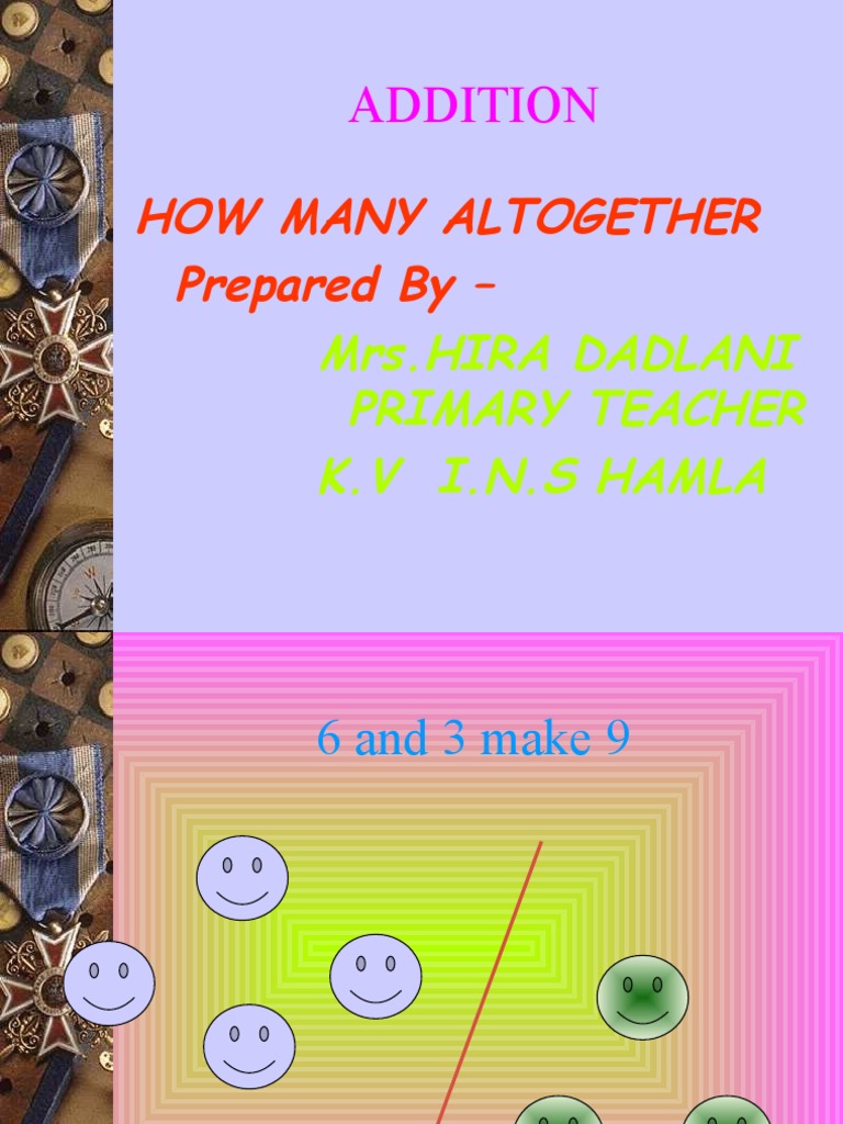 How Many Altogether Prepared by - : Addition | PDF