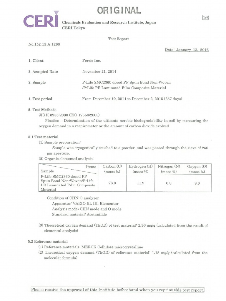 ISO 17556 Test | PDF
