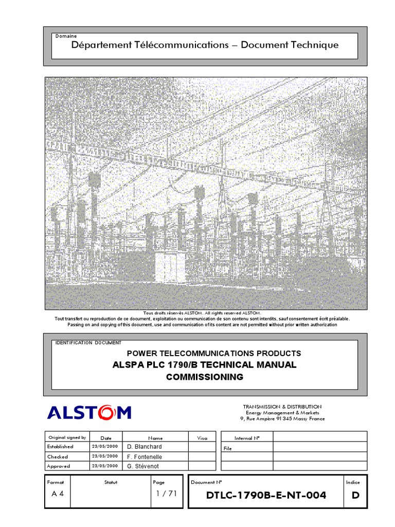 ALSPA PLC 1790/B Technical Manual | PDF | Office Equipment ...