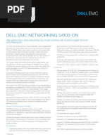 Dell Z9432F-ON 400GbE Switch Specs | PDF