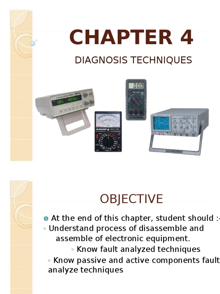 Chapter 4 Diagnosis Technique - BR | PDF | Amplifier | Passivity (Engineering)