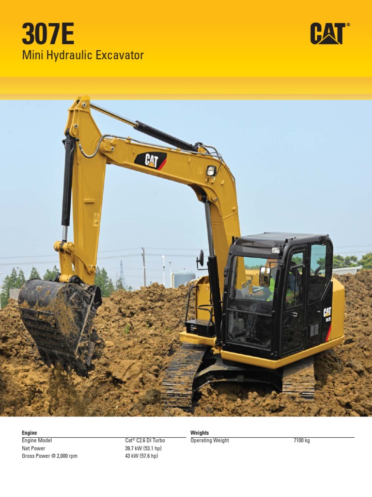 307e - Cat - C10216006 PDF | PDF | Engines | Horsepower