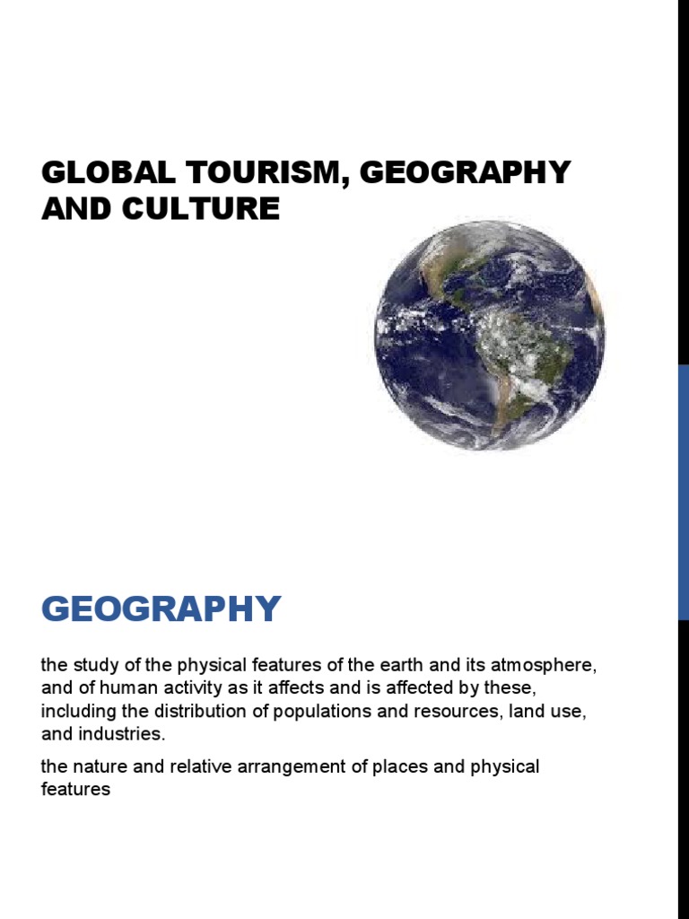 Global Tourism Geography and Culture | PDF | Climate | Geography