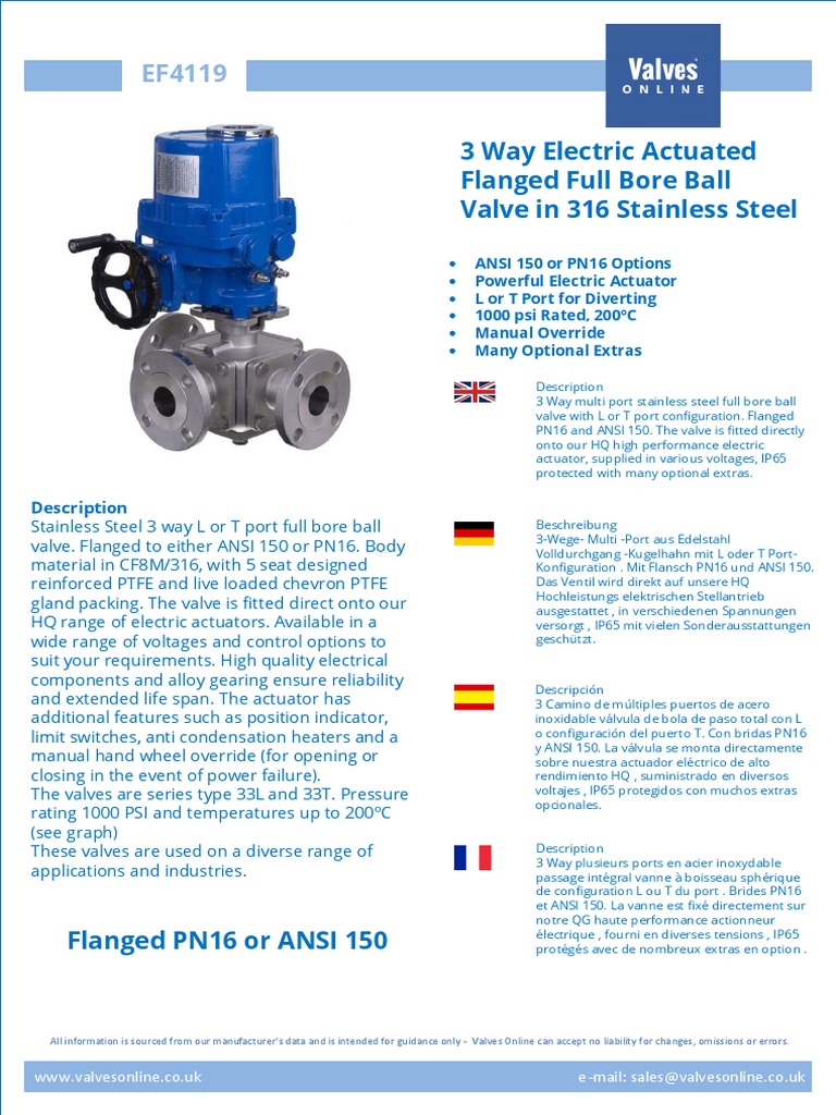 3 Way Valve PDF | PDF | Valve | Mechanical Engineering