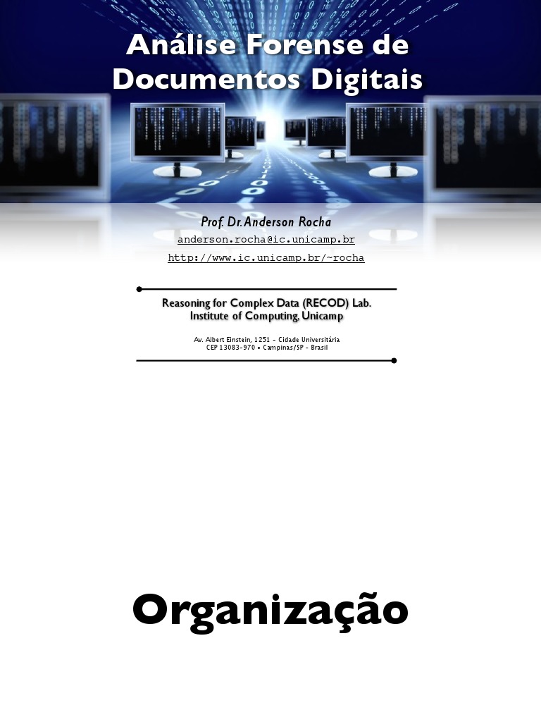Analise Forense de Documentos | PDF