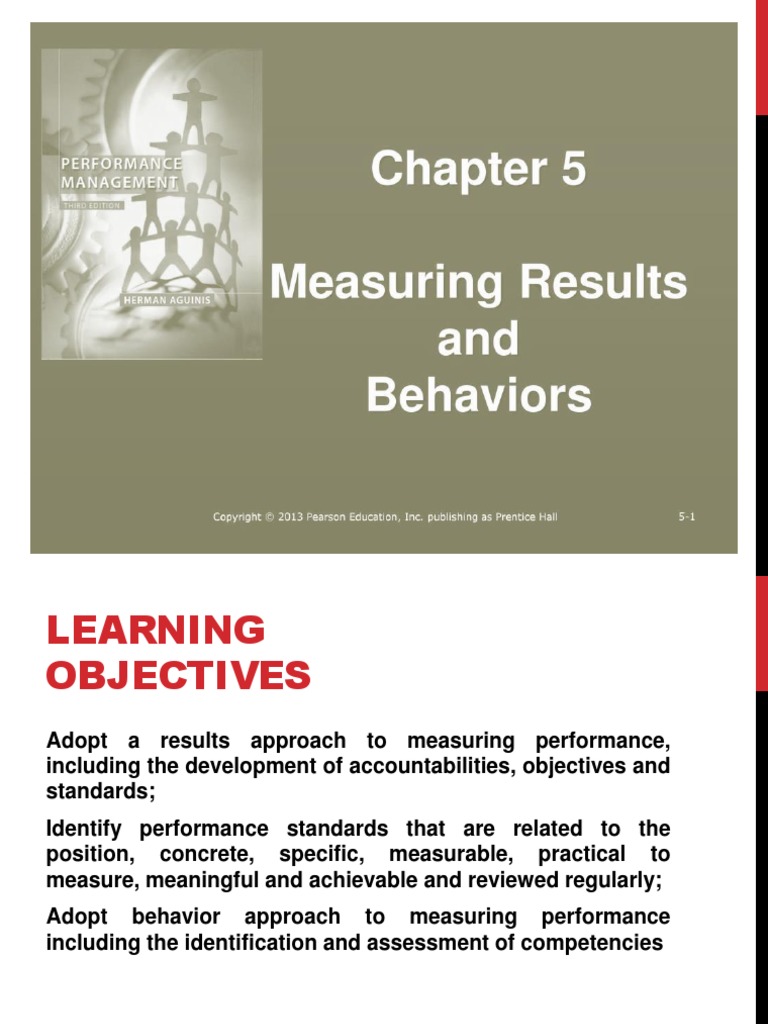 Chapter 5 Measuring Results and Behavior | PDF