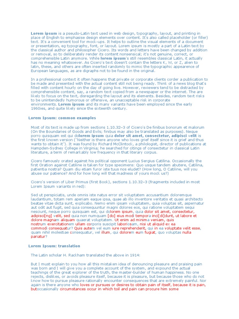 Lorem Ipsum Is A Pseudo-Latin Text Used in Web Design, Typography ...