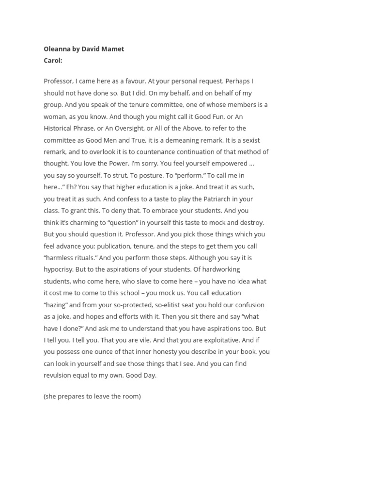 Monologue | PDF | Self-Improvement