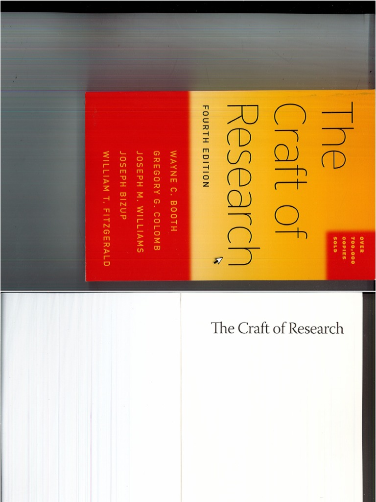 The Craft of Research | PDF