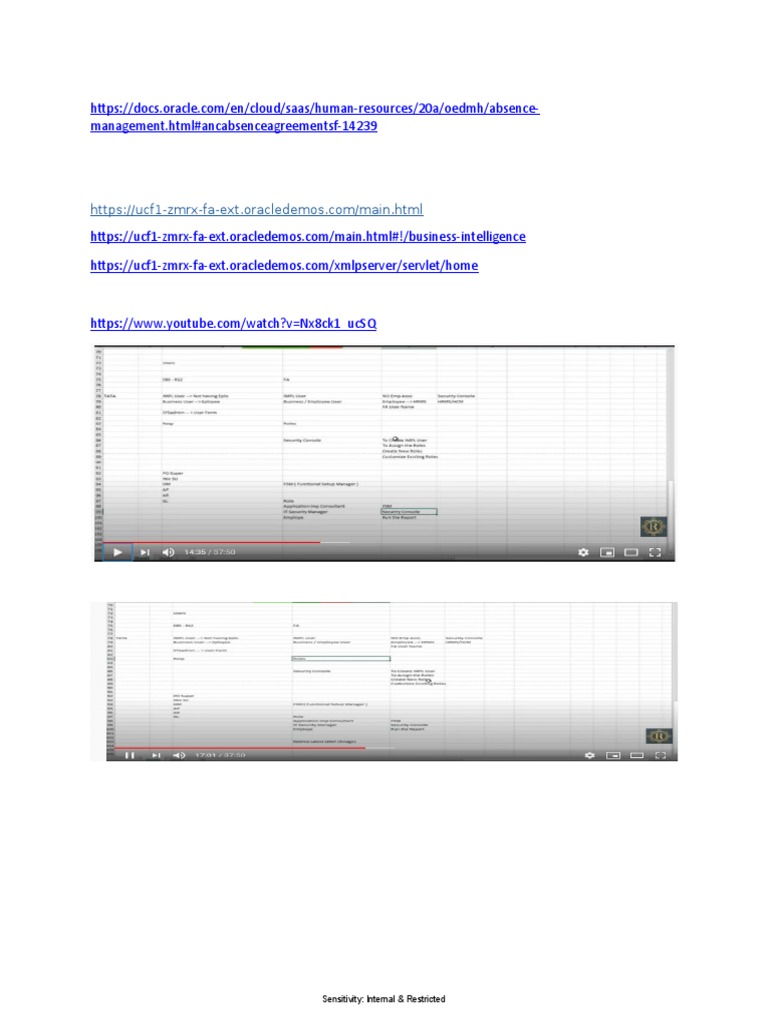Sensitivity: Internal & Restricted | PDF