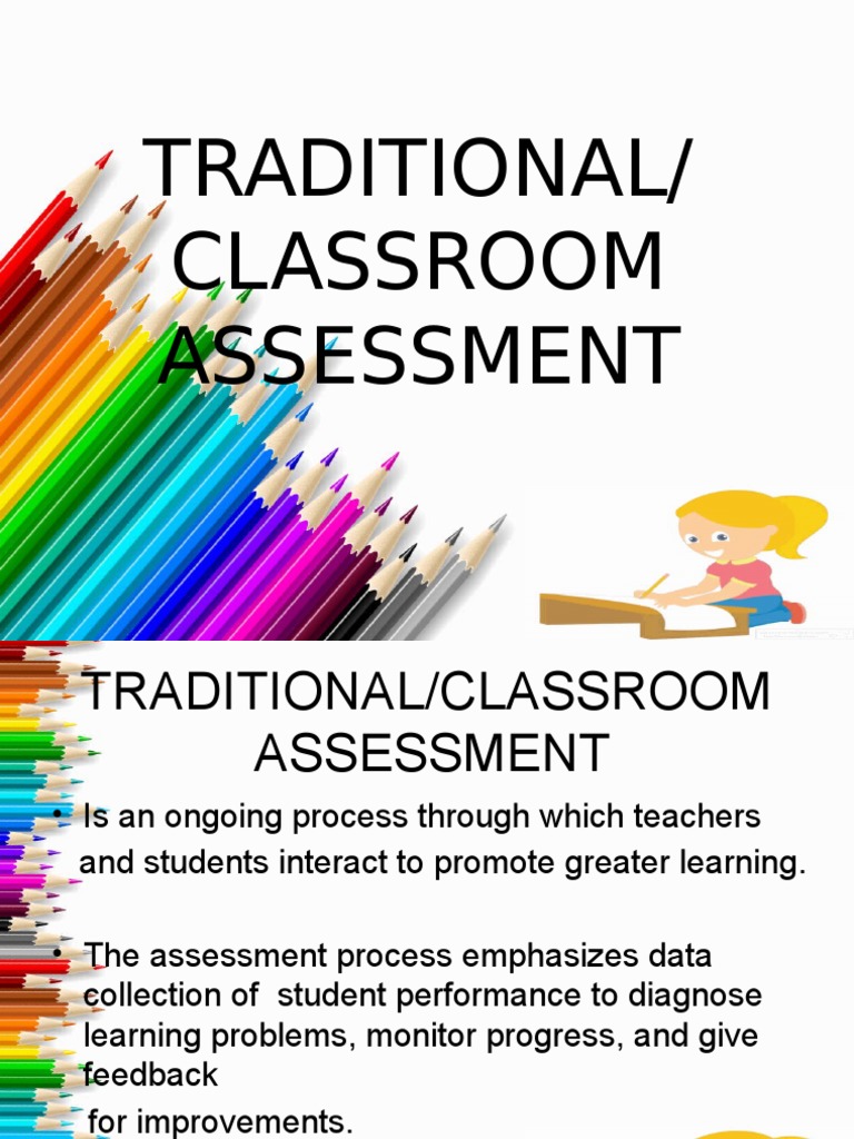 Overview of Traditional Assessment Methods | PDF | Educational ...