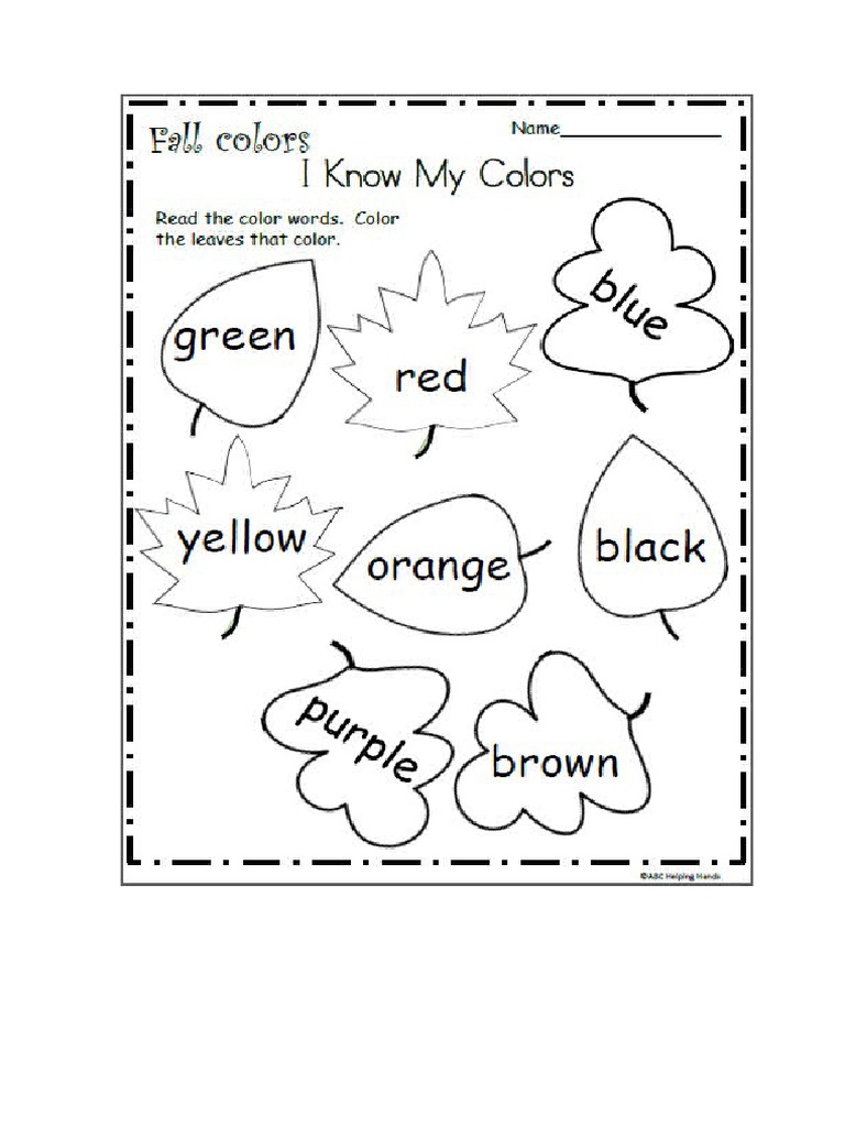 Know My Colors | PDF